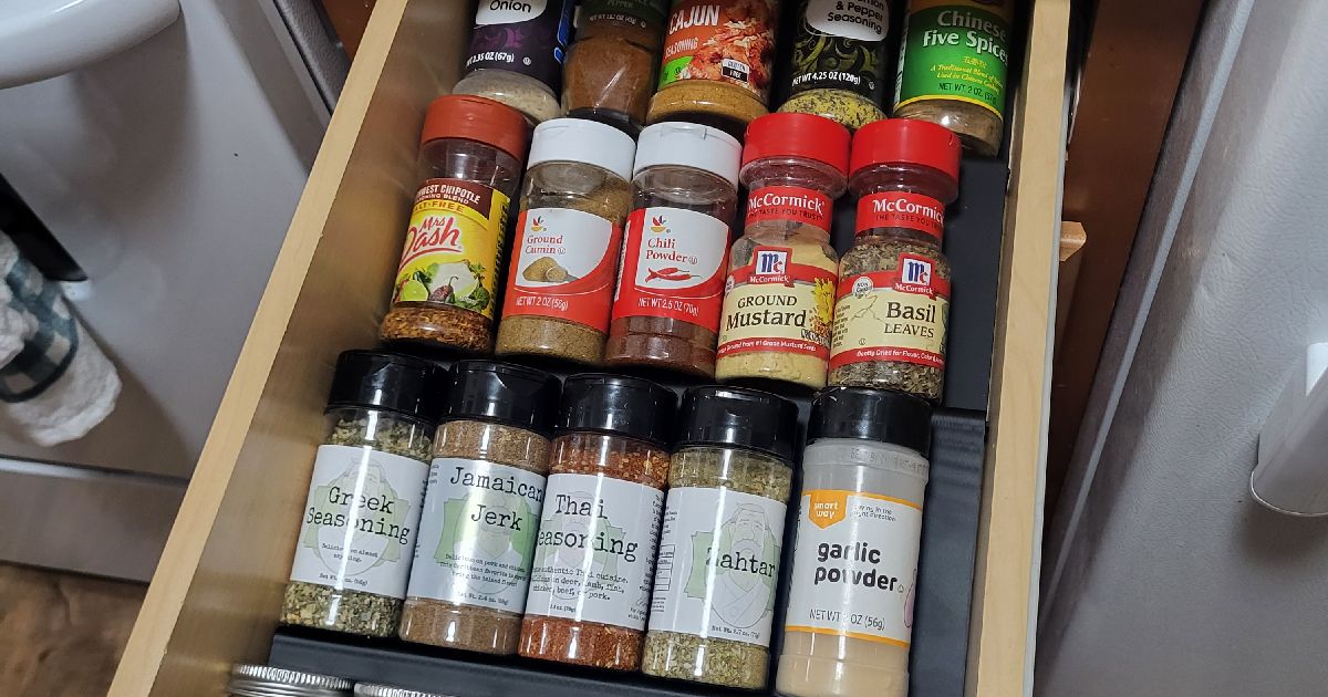 Modular Drawer Spice Rack by SporkLord | Download free STL model ...