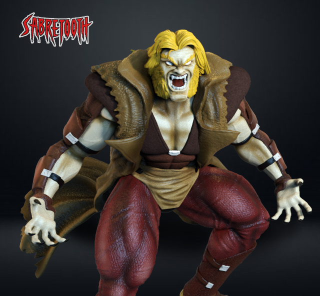 Sabretooth by Mãos mágicas Da arte | Download free STL model ...
