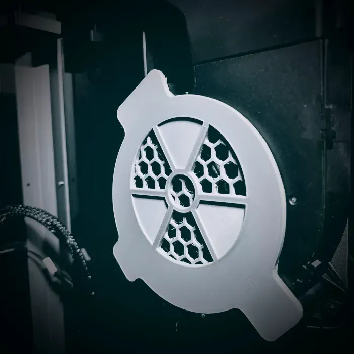 CREALITY K1/K1C Radioactive Fan Cover by Mupie96 | Download free STL ...