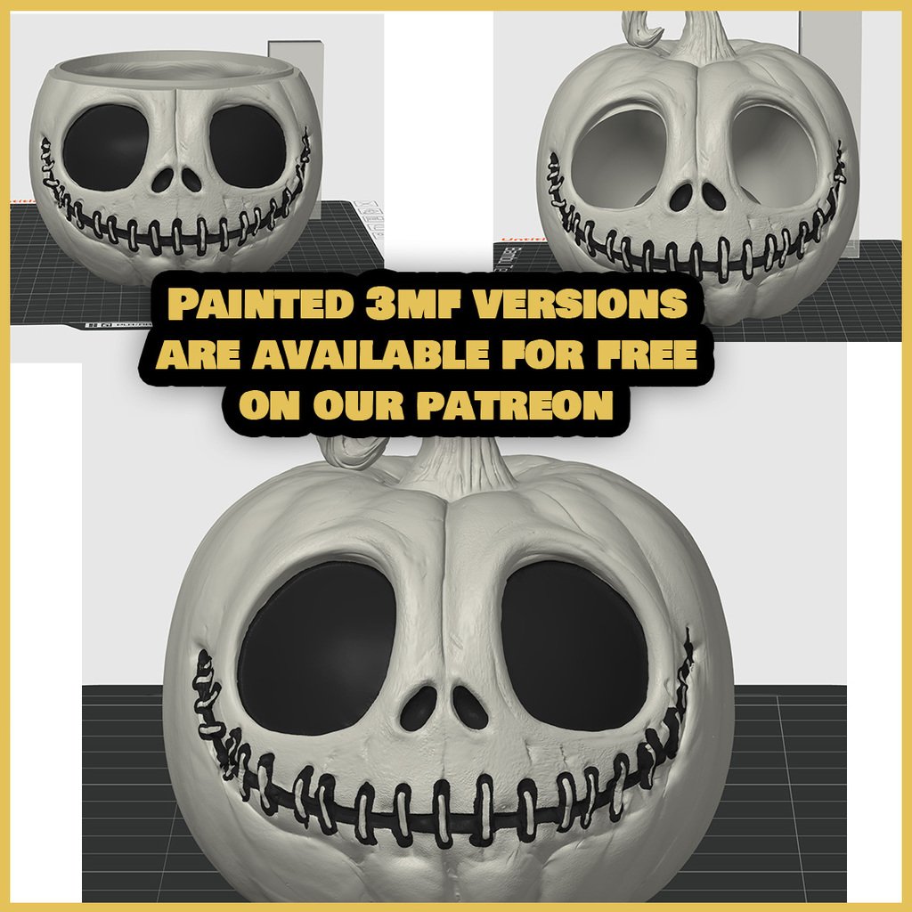 Jack Skellington Pumpkin - SEREV3d par SEREV3d | Téléchargez ...