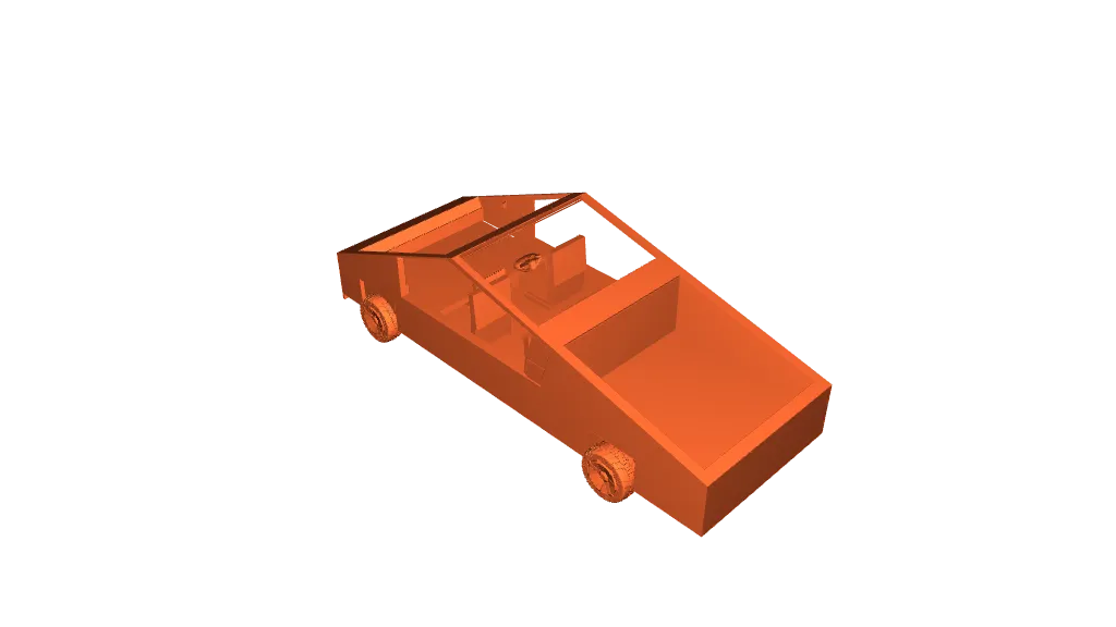 Tesla Cybertruck by Christopher Tasevski | Download free STL model ...