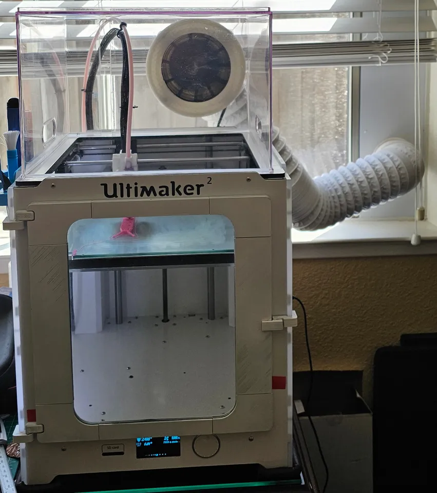 3d printer enclosure fume extractor by Saul | Download free STL model ...