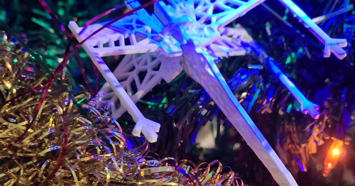 Snowflake X-Wing Kit by SteigerHSV | Download free STL model ...