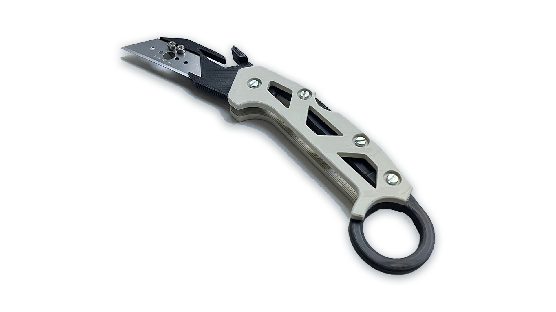 SKELETON KARAMBIT FOLDING UTILITY KNIFE (OBERTECH NSP-02) by Gjörk ...