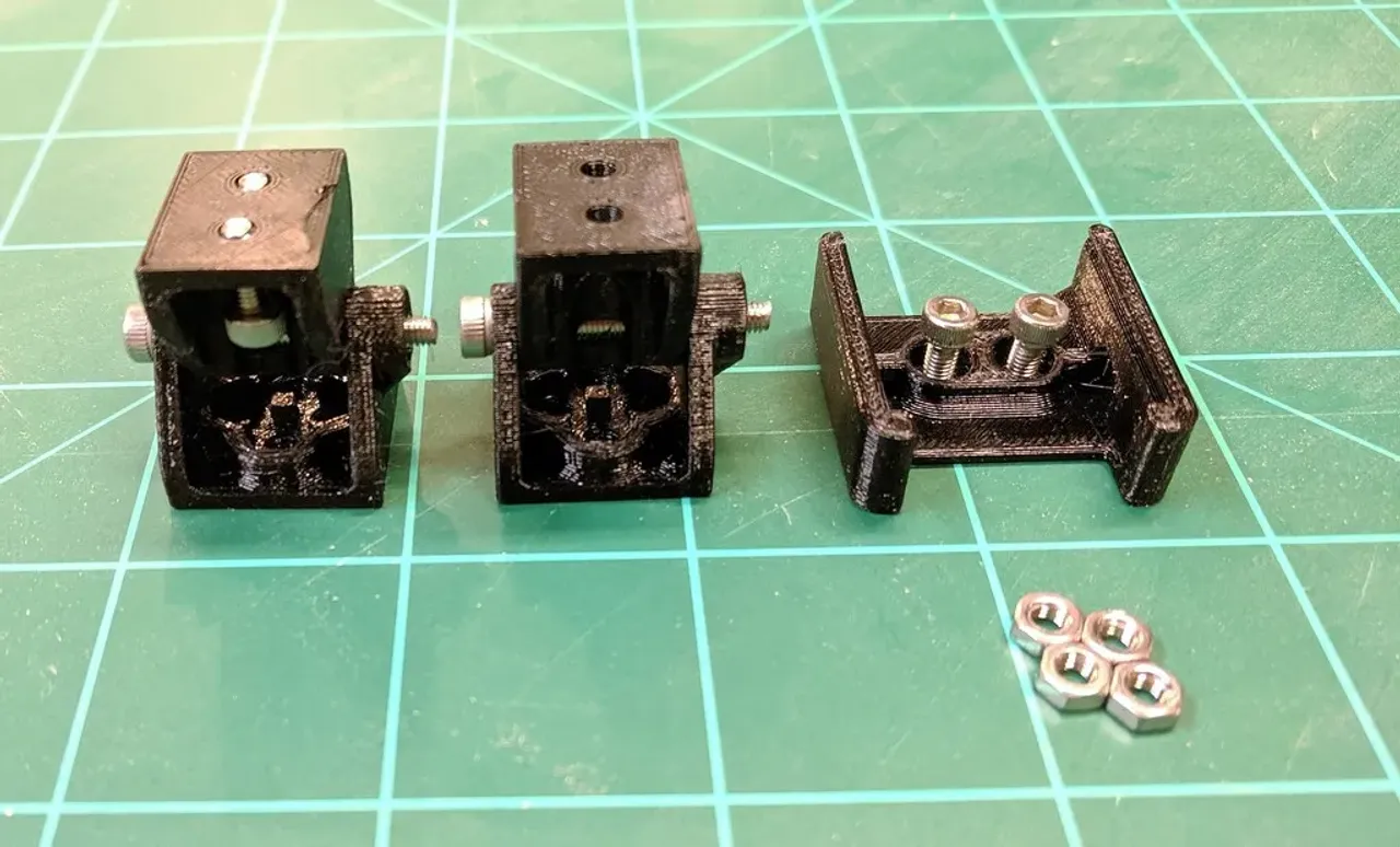 Articulated Modular PiCam Mount by Uenbzsto | Download free STL model ...