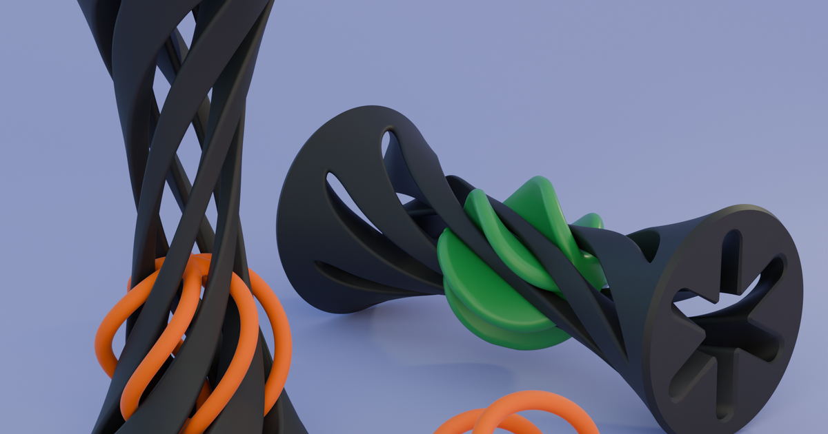 Spiral Balls (Fidget Toy) by DeadCat1337 | Download free STL model ...