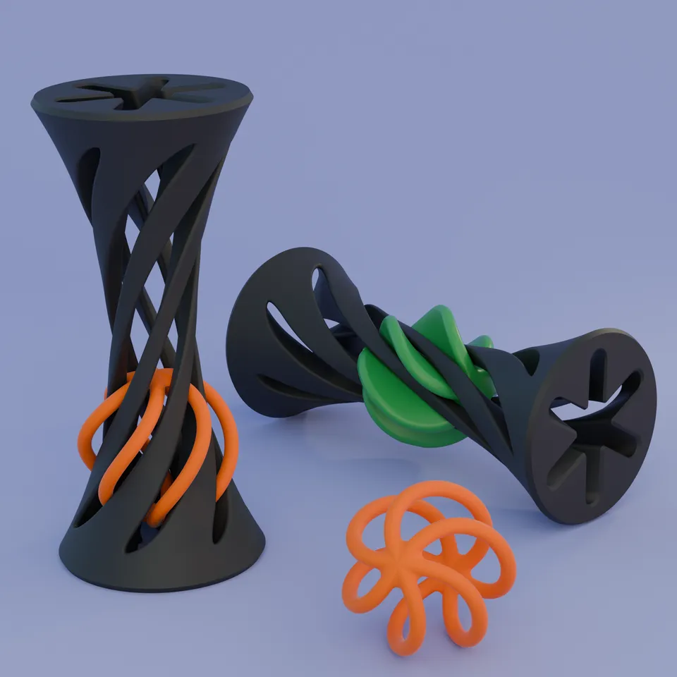 Spiral Balls (Fidget Toy) by DeadCat1337 | Download free STL model ...