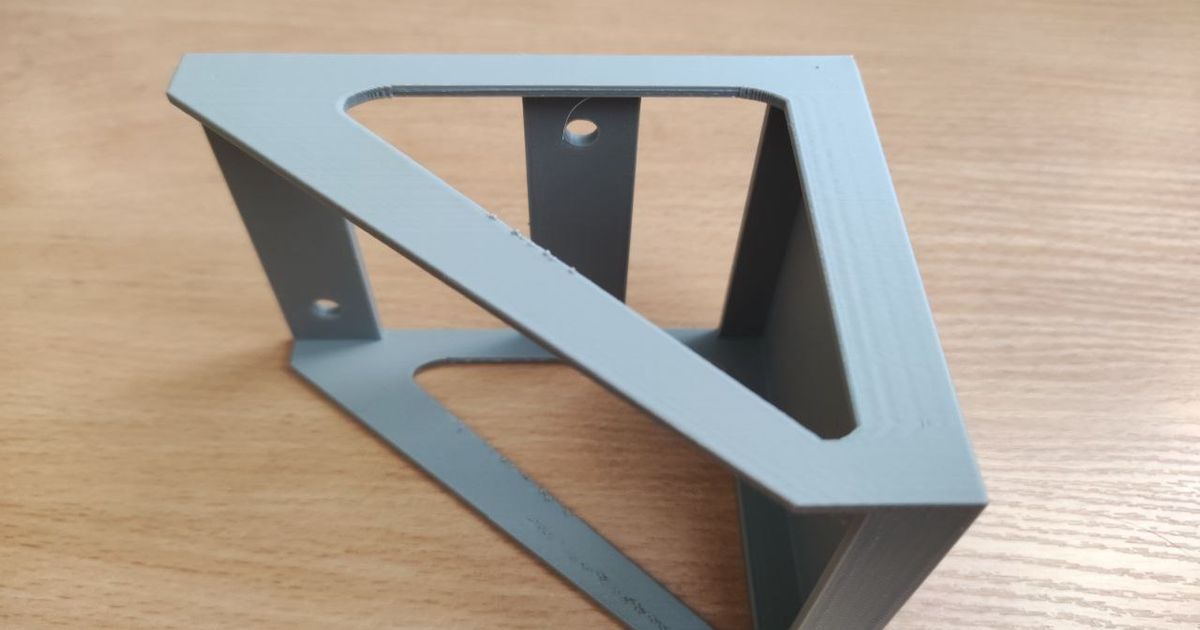 Wall mount holder by Artem | Download free STL model | Printables.com