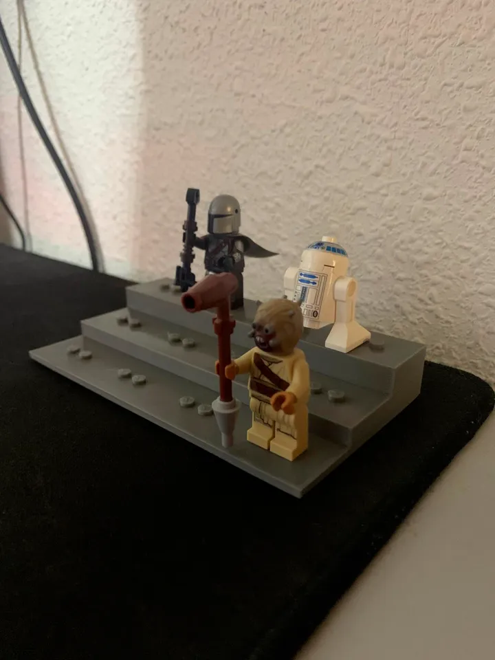 Lego Figure Stand by sergionavarro98 | Download free STL model ...