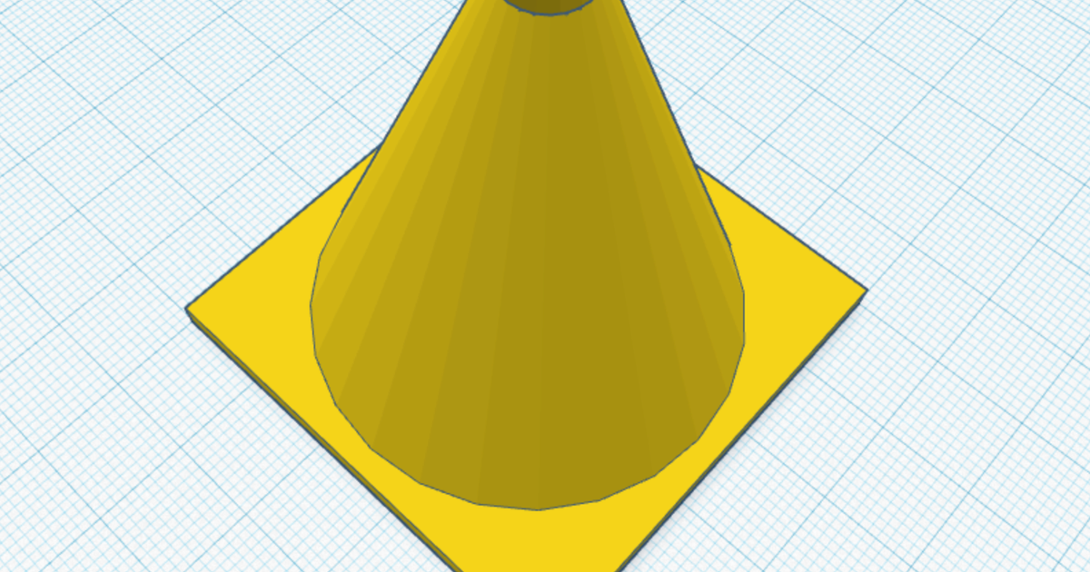 Traffic Cone by SirenMaker0211 | Download free STL model | Printables.com