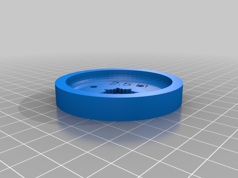 Customizable Circle Template by Uenbzsto | Download free STL model ...