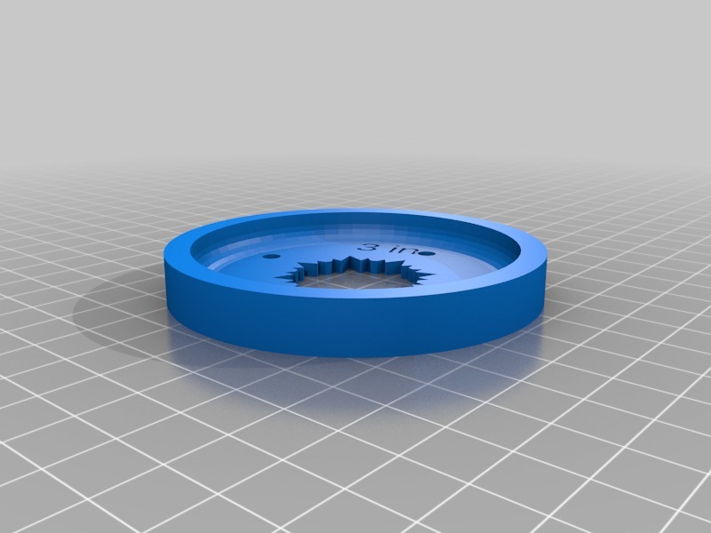 Customizable Circle Template by Uenbzsto | Download free STL model ...