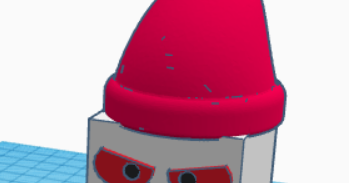 santa geometry dash icon by HalfMan | Download free STL model ...