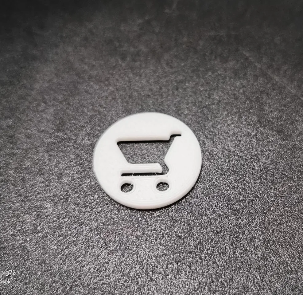 Shopping coin by Crazy_engineer! | Download free STL model | Printables.com