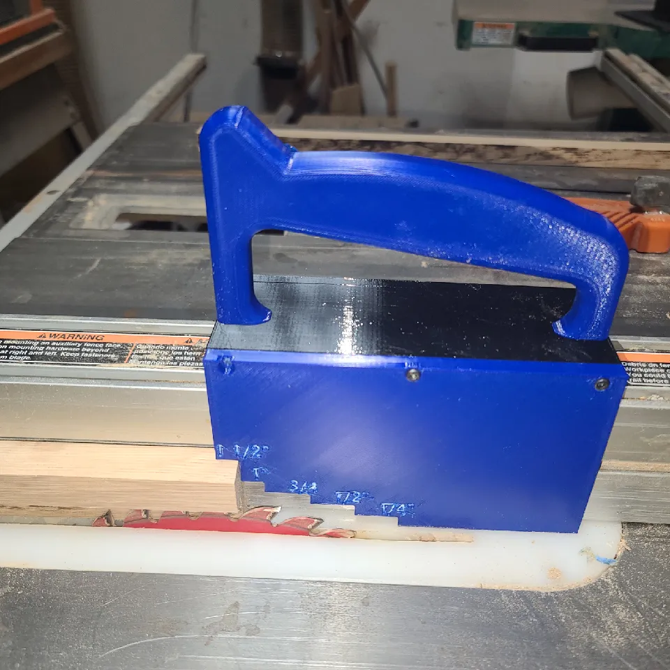 Table Saw Push Stick by BabaFet | Download free STL model | Printables.com