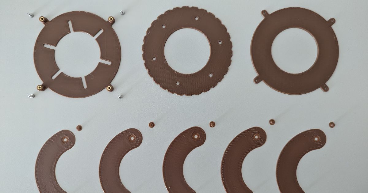 Aperture / mechanical iris by Frank | Download free STL model ...