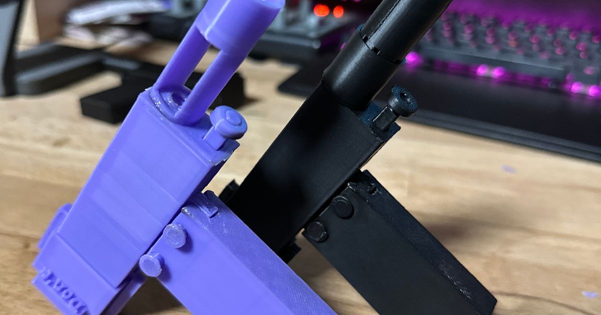 Lighter Gun V12 by Leon | Download free STL model | Printables.com