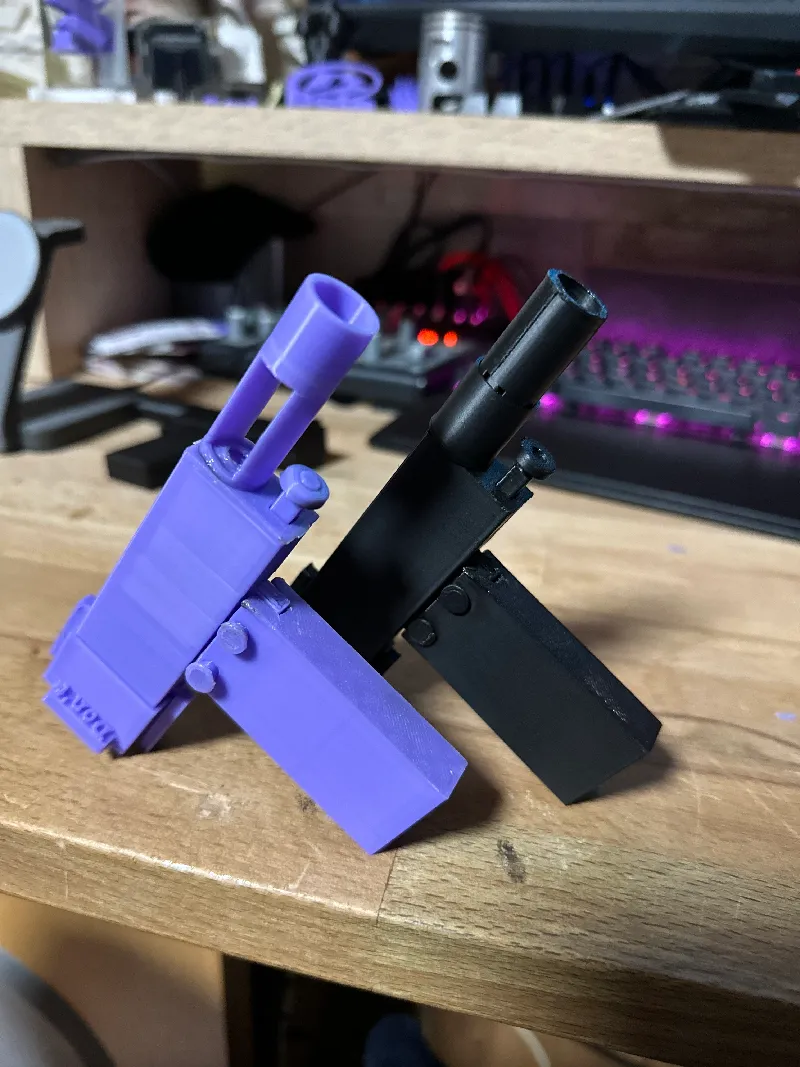 Lighter Gun V12 by Leon | Download free STL model | Printables.com