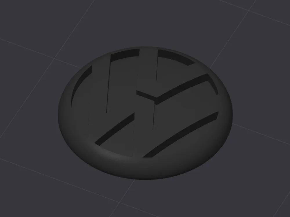 Replacement Logo for VW Key Fob by BottaioRetroTech | Download free STL ...
