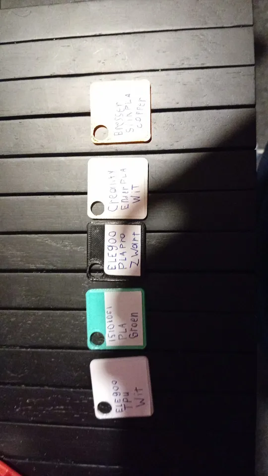 Filament tag by Jesse Wiersma | Download free STL model | Printables.com
