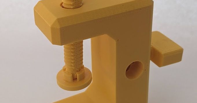 table clamp for 10 mm rods by HeiLaut | Download free STL model ...