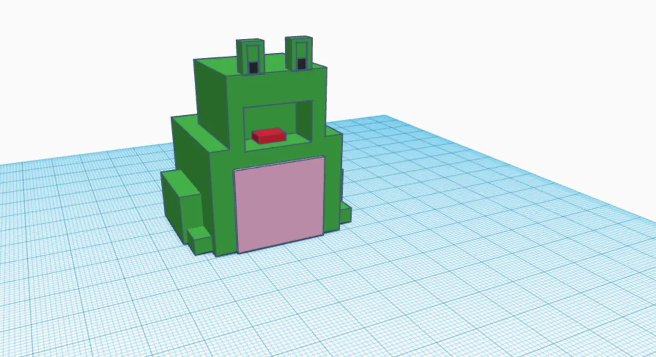 Keebo: the 8 bit frog by nerd_alert | Download free STL model ...