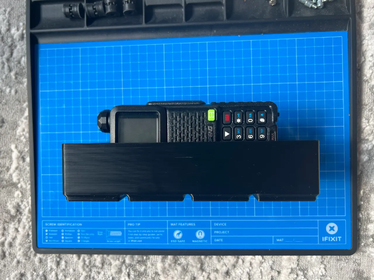 Gridfinity Baofeng UV-5G+, UV-5RM, AR-5RM, BF-F8HP PRO by aytdem ...