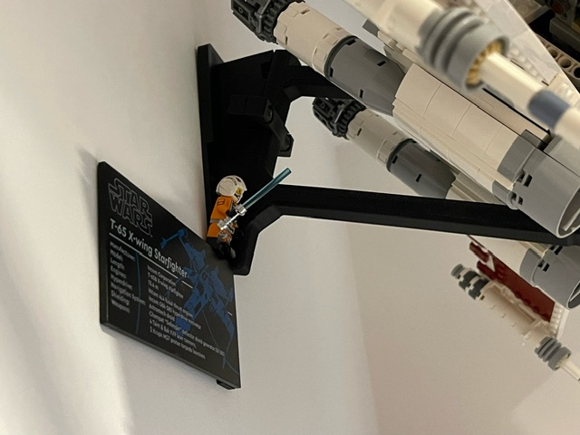Name plate for the X-wing wall hanger by IanC | Download free STL model ...