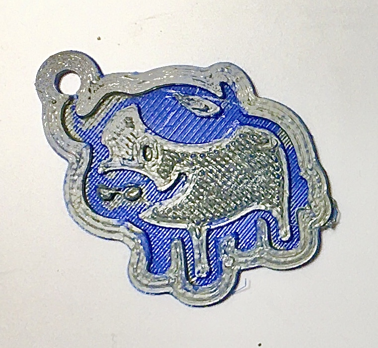 Bull keychain by Jarek1978 | Download free STL model | Printables.com