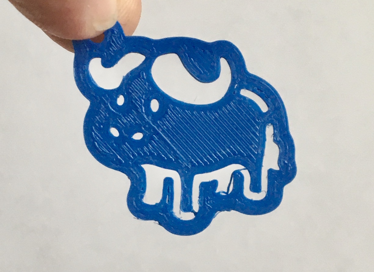 Bull keychain by Jarek1978 | Download free STL model | Printables.com