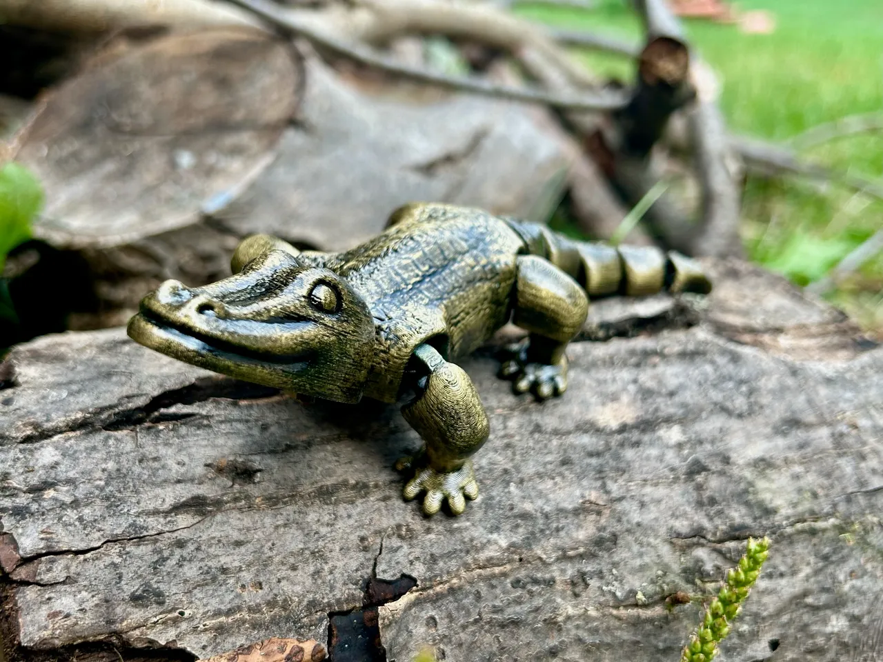 Flexi crocodile / aligator by Rott3D | Download free STL model ...