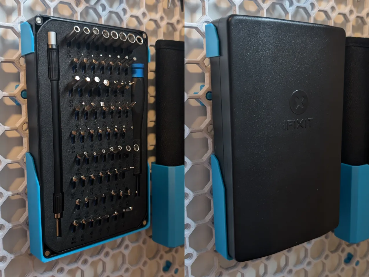 Multiboard Magnetic iFixit Mako Driver Kit Mount (Wall Mount) by swebra | Download free STL ...