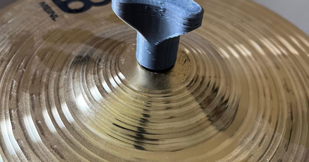 Parametric M6 and M8 Cymbal Nuts with Captive Nut for Drum Set by ...