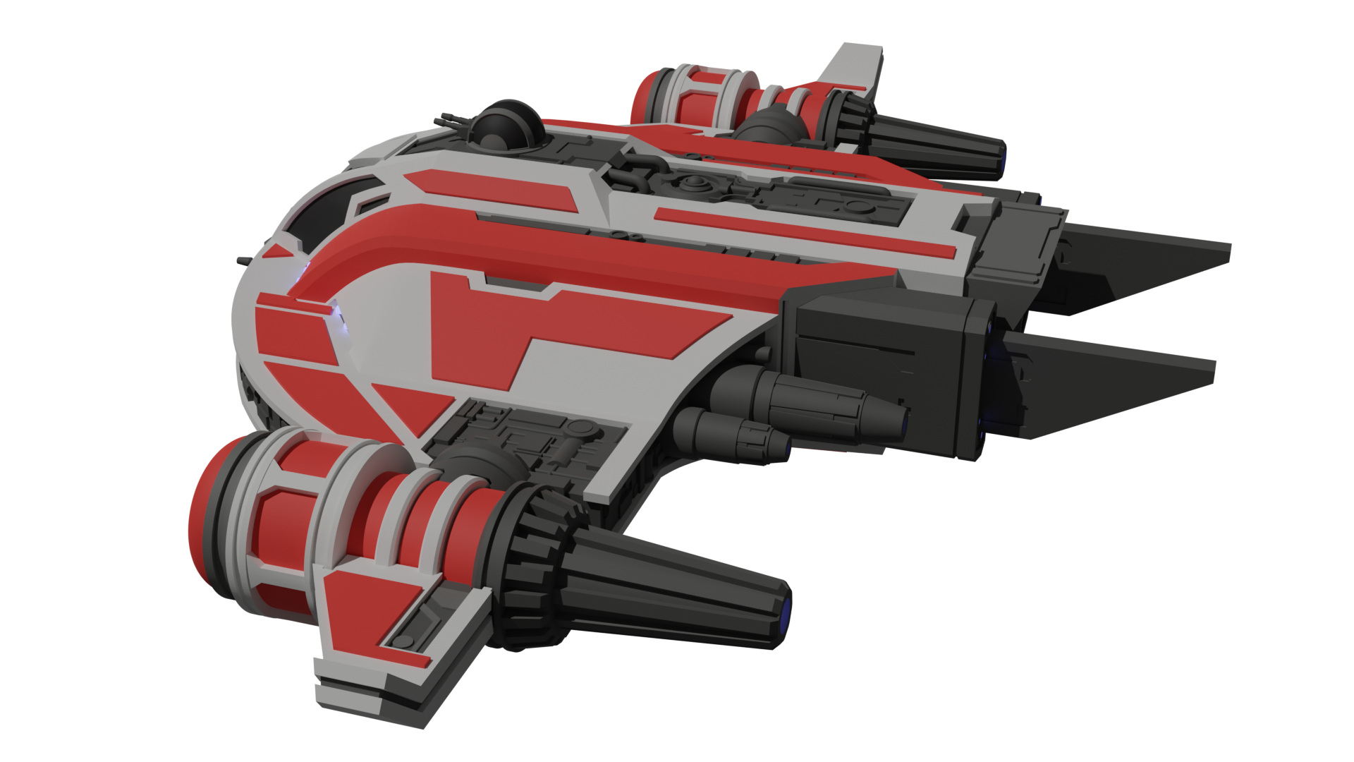 Star Wars Crimson Firehawk por DanielAlex | Descargar modelo STL ...