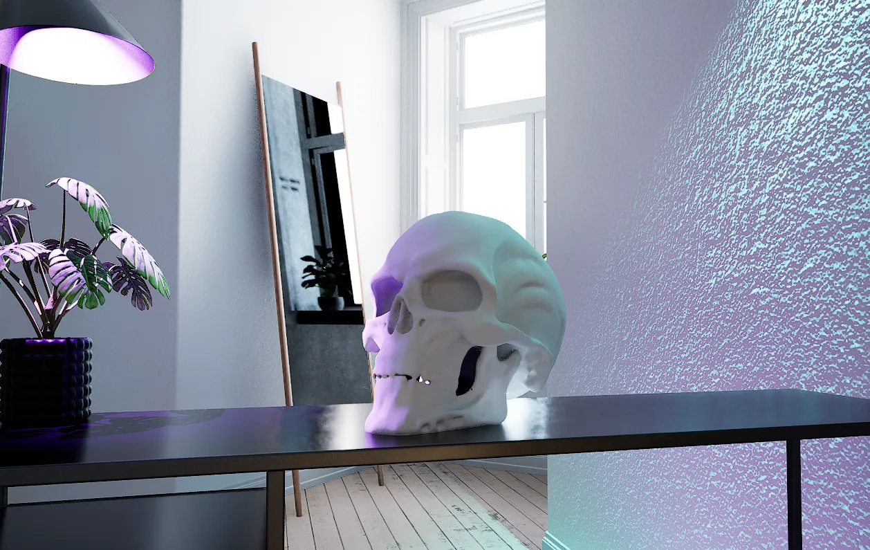 Bio Mechanical Skull by Oksus | Download free STL model | Printables.com