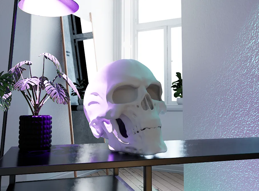 Bio Mechanical Skull by Oksus | Download free STL model | Printables.com