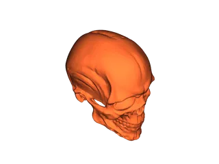 Bio Mechanical Skull by Oksus | Download free STL model | Printables.com