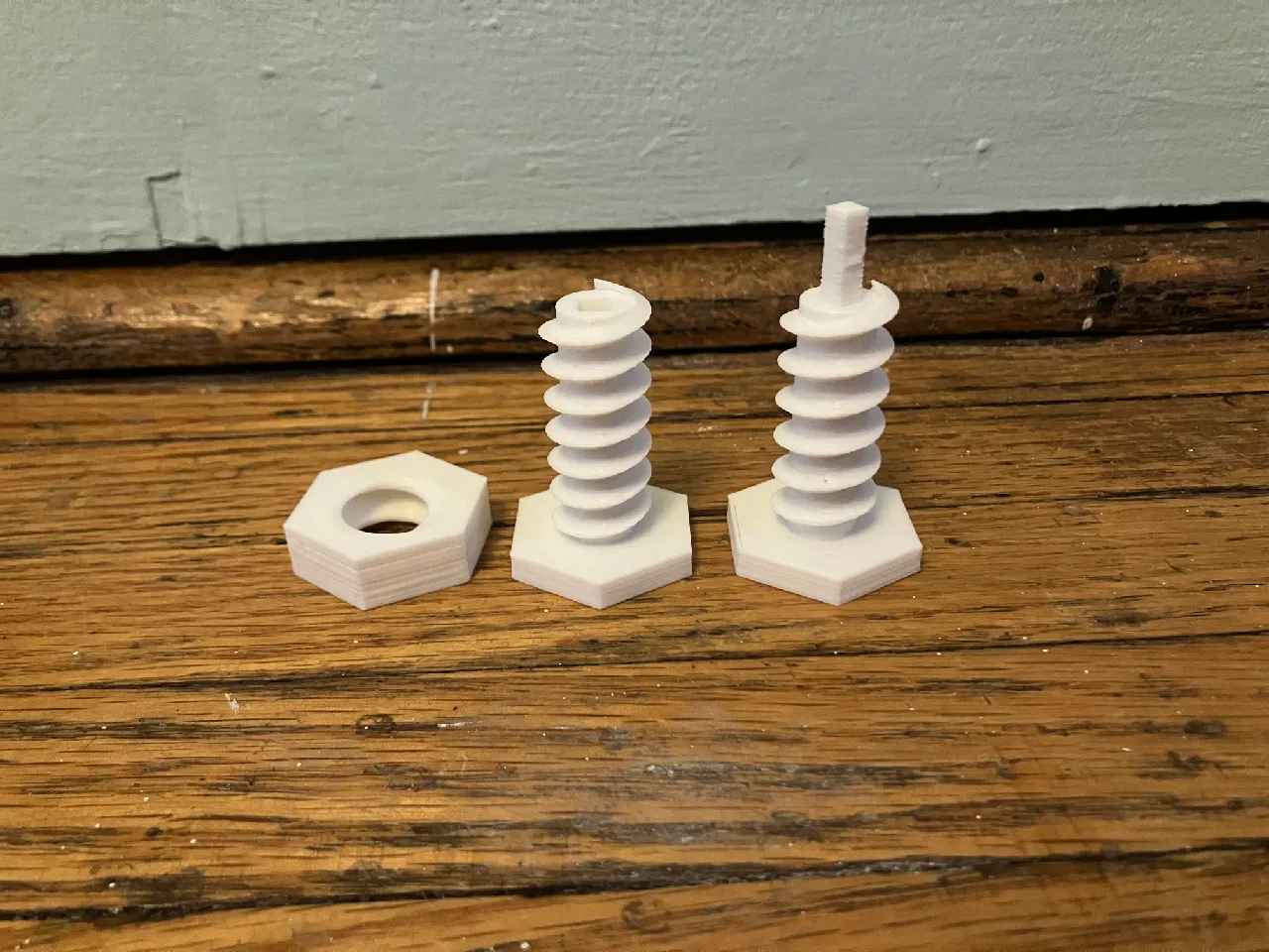 Bolt and nut fidget by Pastanod | Download free STL model | Printables.com