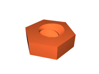 Bolt and nut fidget by Pastanod | Download free STL model | Printables.com