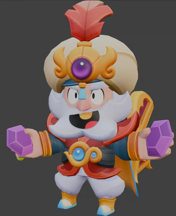 Dynasty Mike - Brawl Stars by GoatGamez | Download free STL model ...