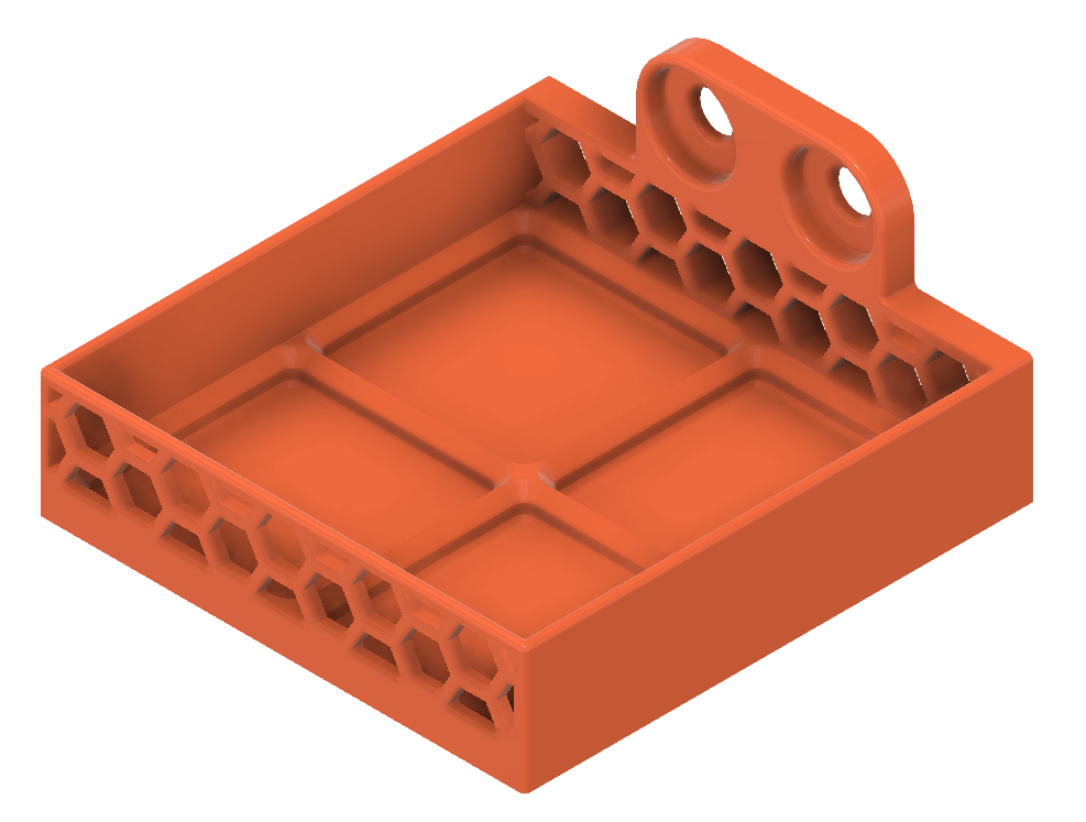Multiboard Parametric Box, Cylinder, Gridfinity Shelf with Honeycomb ...