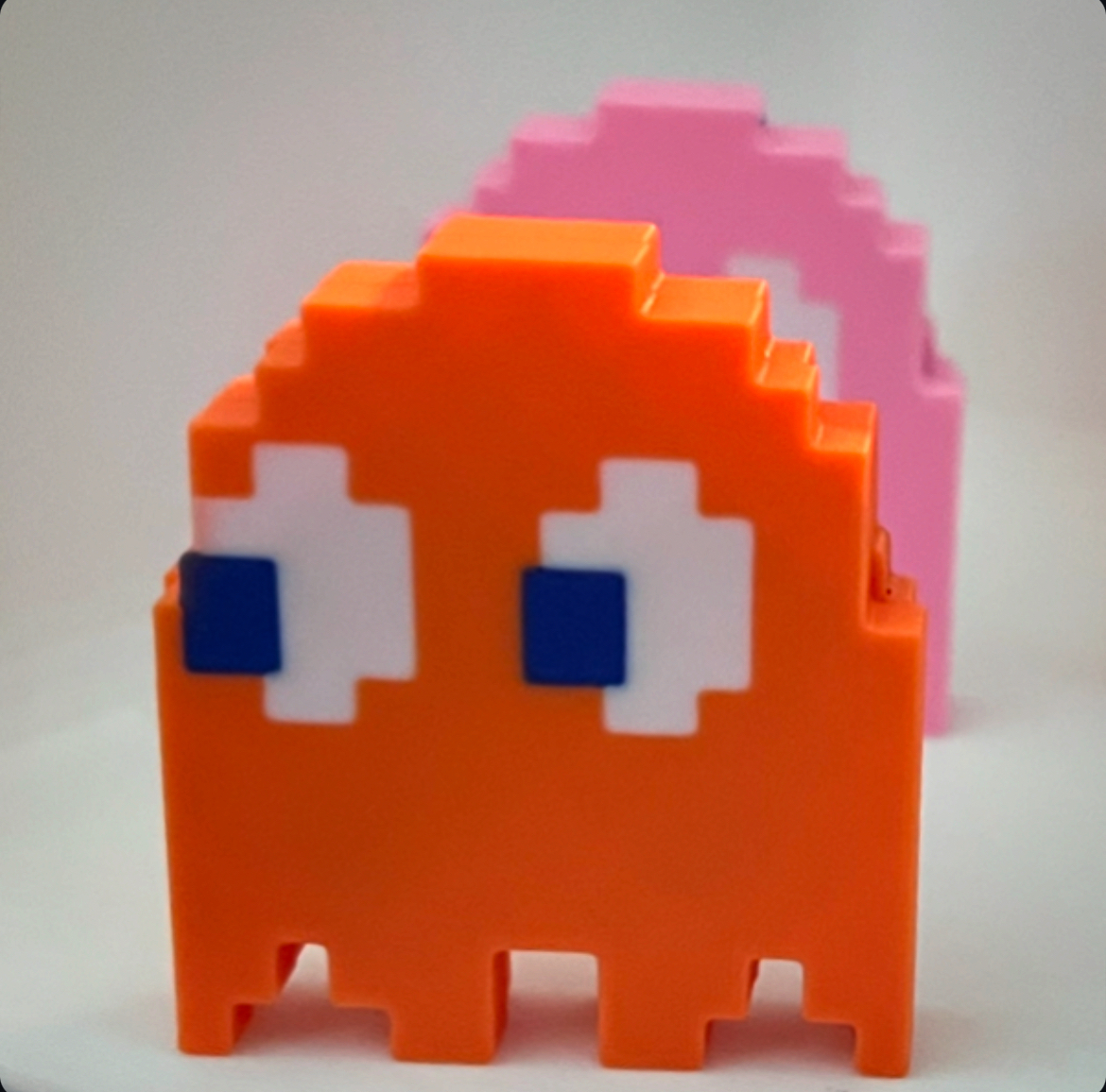 8bit Pacman Ghost Fidget Toy with magnet - Inky, Blinky, Pinky and ...