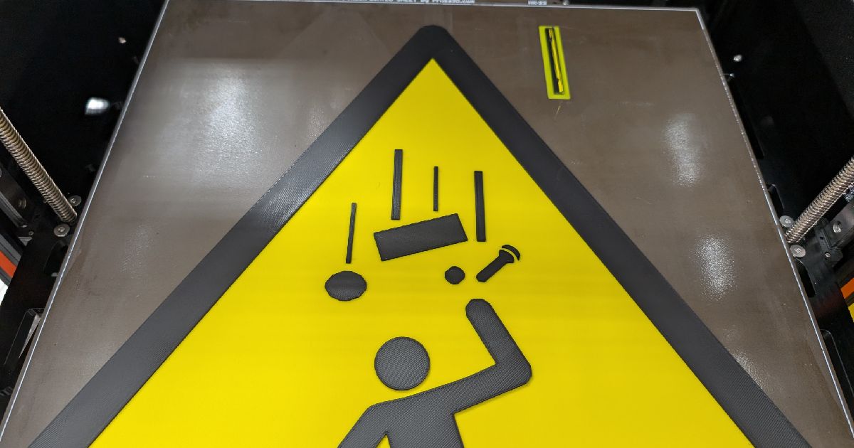 ISO 7010 W035 Multi-Color/MMU by safety3rd | Download free STL model ...