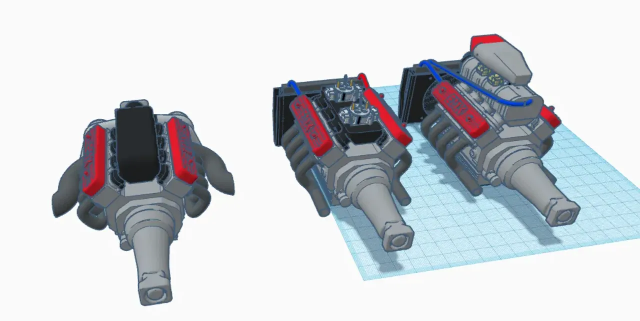 V8 engines by Jaxon Kowalenko by ZEXI0N | Download free STL model ...