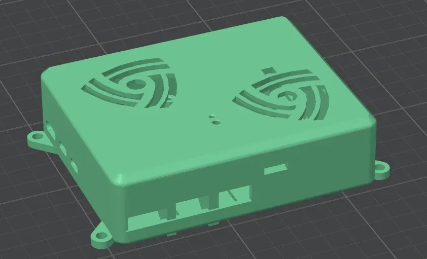 Raspberry Pi 5 Case with Homematic RPI-RF-MOD RaspberryMatic by Fraat ...