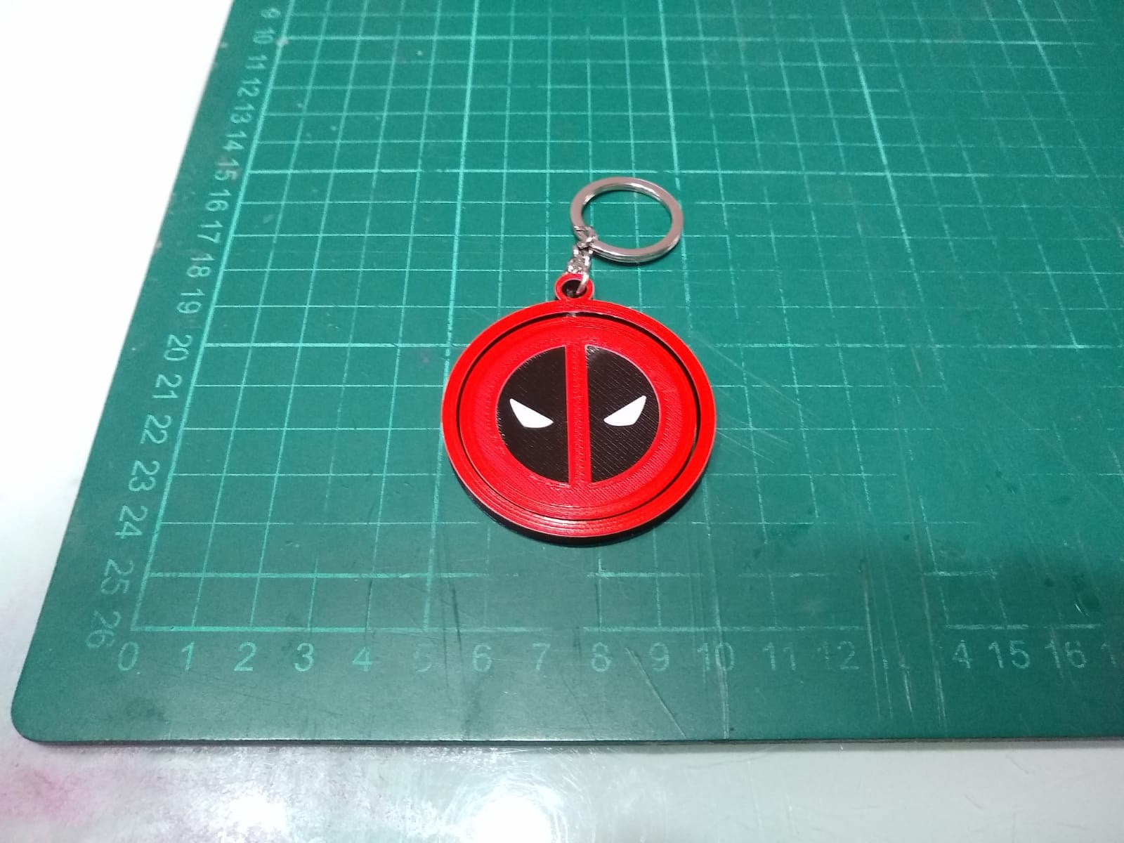 Deadpool Keychain by Miguel Etchepareborde | Download free STL model ...