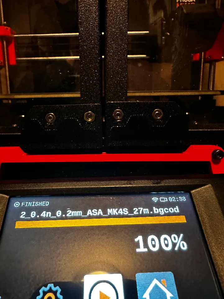 MK4S enclosure LCD mount by DuBDzO | Download free STL model ...
