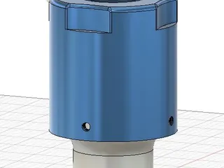 Wood Lathe - Sphere Chuck 60mm by Tom | Download free STL model | Printables.com