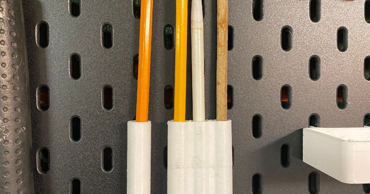 Skadis pen holders by eddanbov | Download free STL model | Printables.com