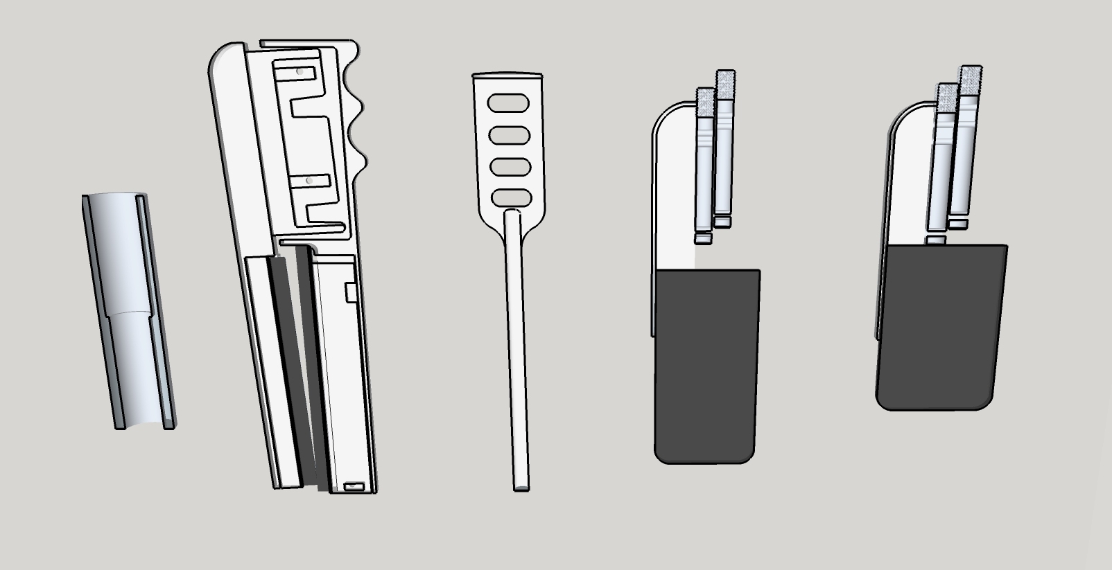 Boba Fett shin tools by Rafal Works | Download free STL model ...